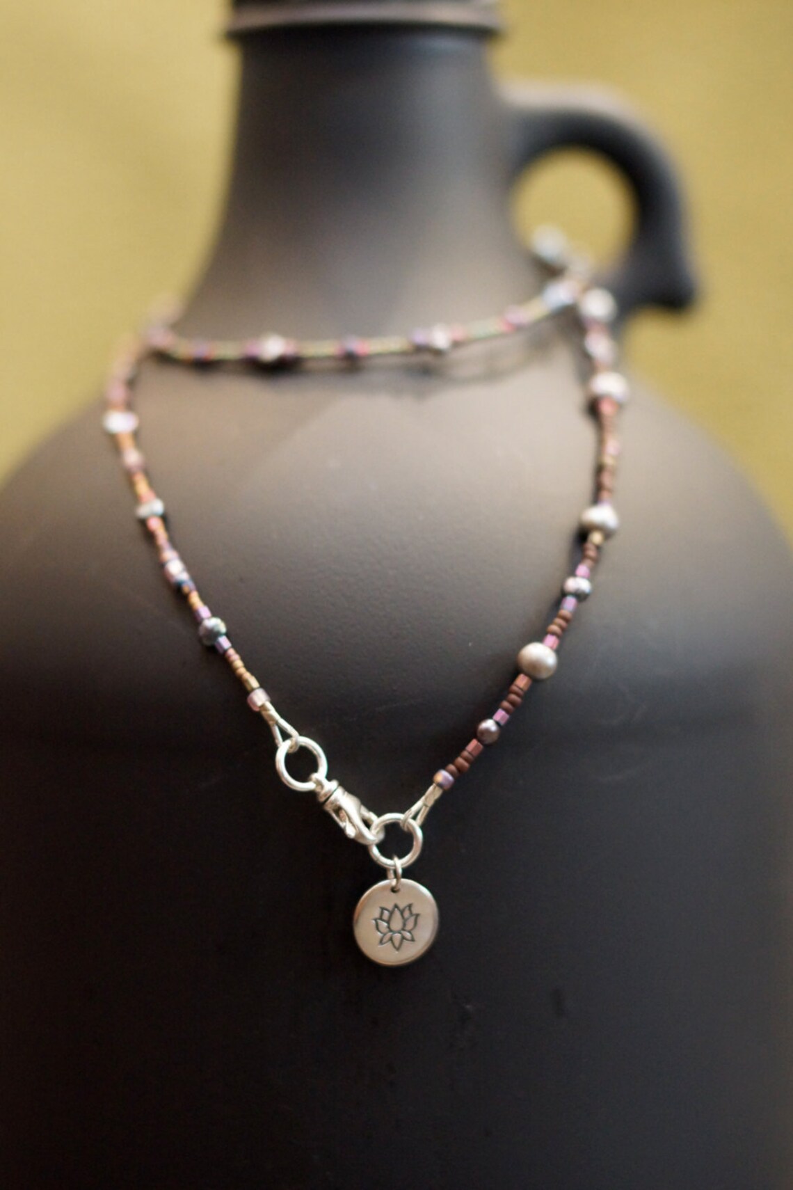 Peace and Kindness Karma Warrior Wrap Bracelet Necklace, Empathic ...