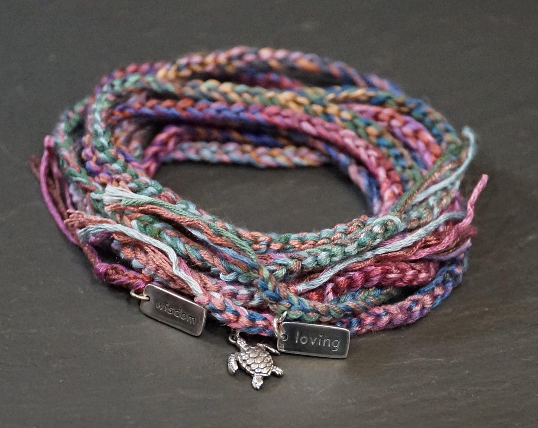 Living Water Affirmation Warrior Wrap/ More Than Skin Deep Jewelry/ One ...