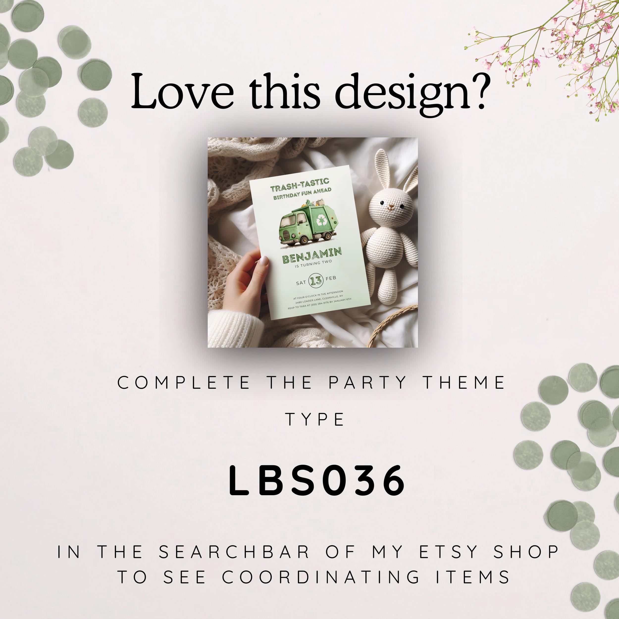 EDITABLE Garbage Truck Chocolate Bar Wrapper, Party Decoration ...