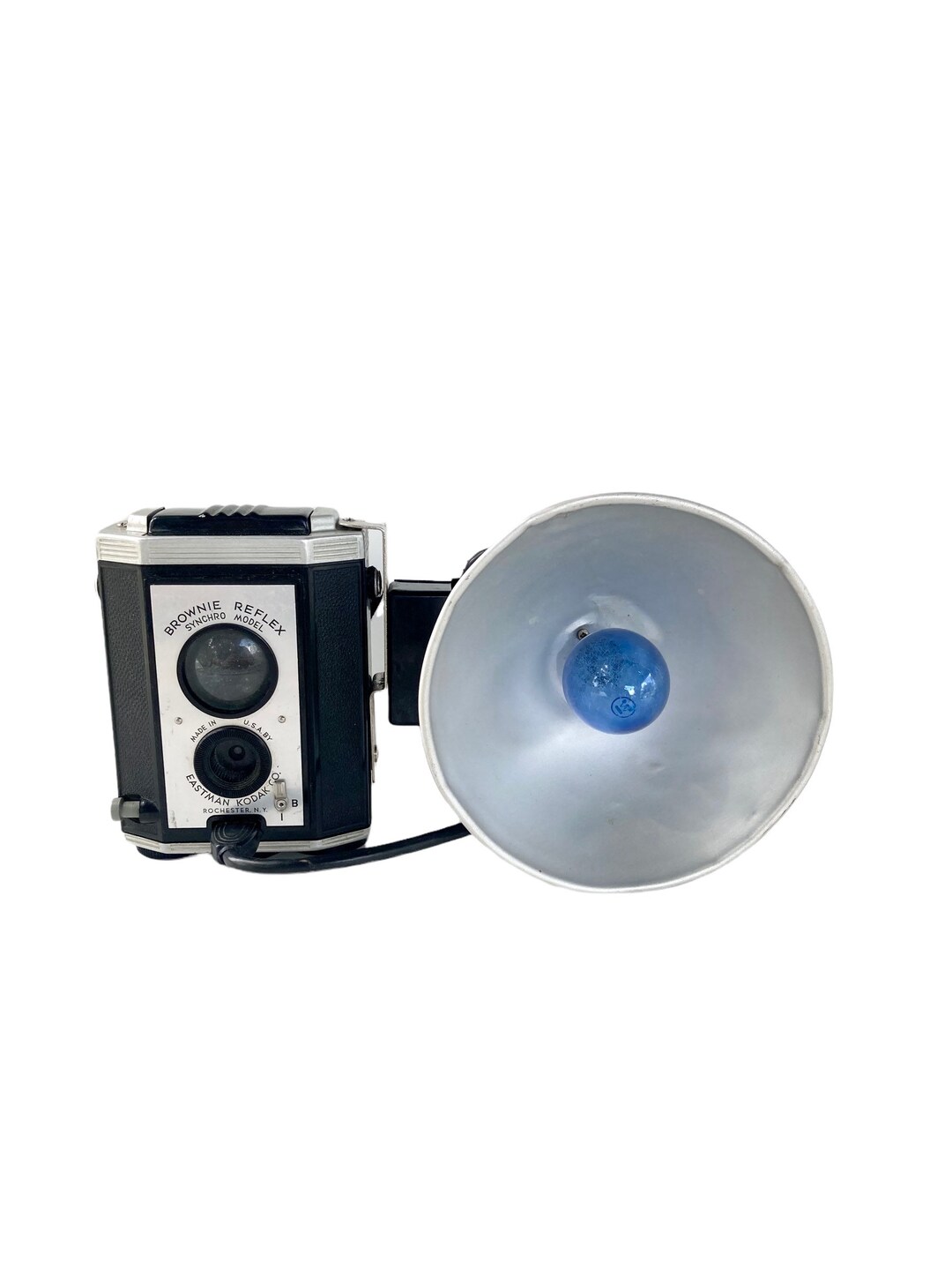 Vintage Film Camera Kodak Dual Lens Brownie Reflex Synchro Camera With ...