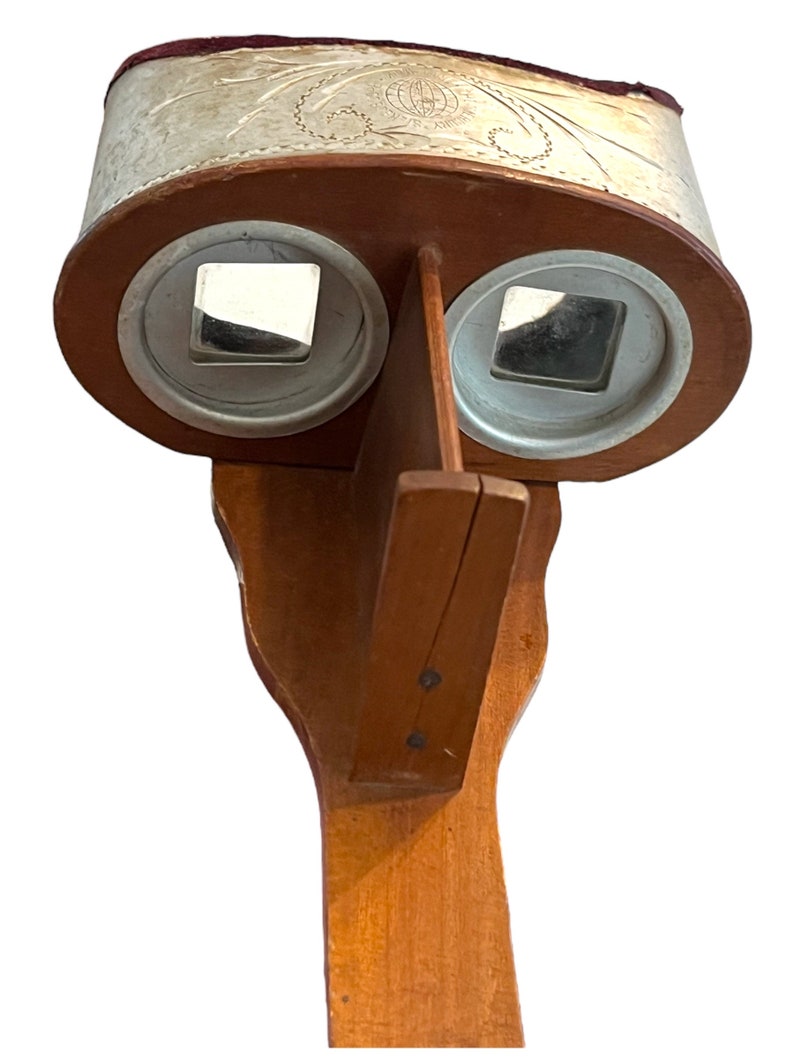Antique Stereoscope Viewer - Mercury Stereoscope - Stereo Slide Viewer ...
