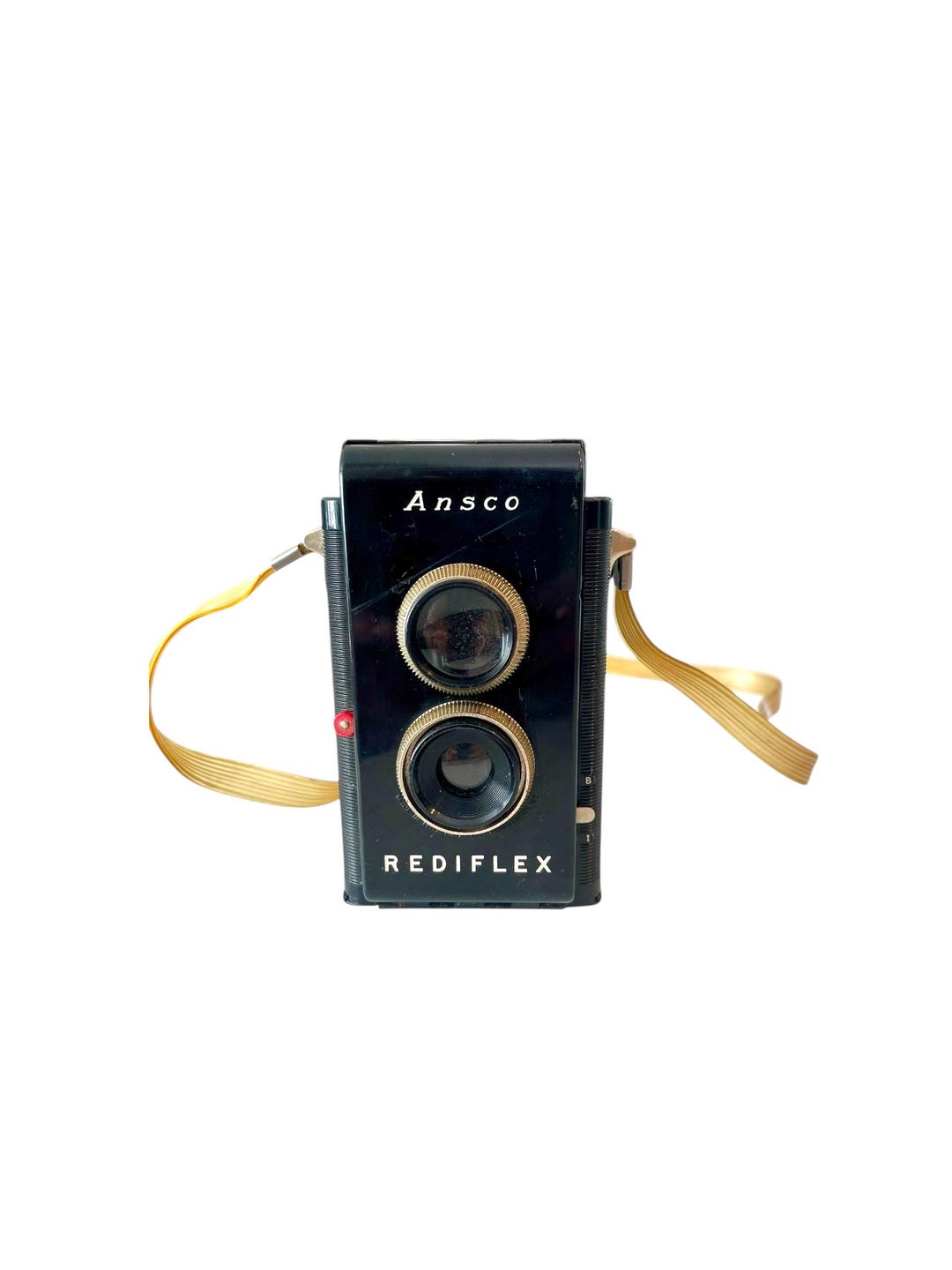 Vintage Twin Lens Reflex Camera - Rare Vintage Ansco Rediflex Film ...