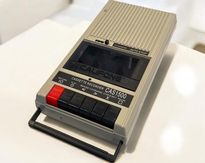 Vintage Califone Cassette Recorder Player- Excellent - Etsy
