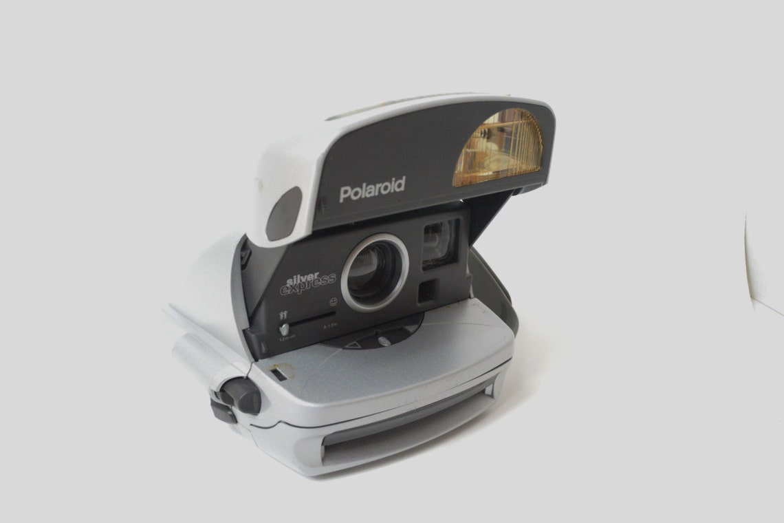 Polaroid Silver Express Instant Camera Check Out All of Our | Etsy