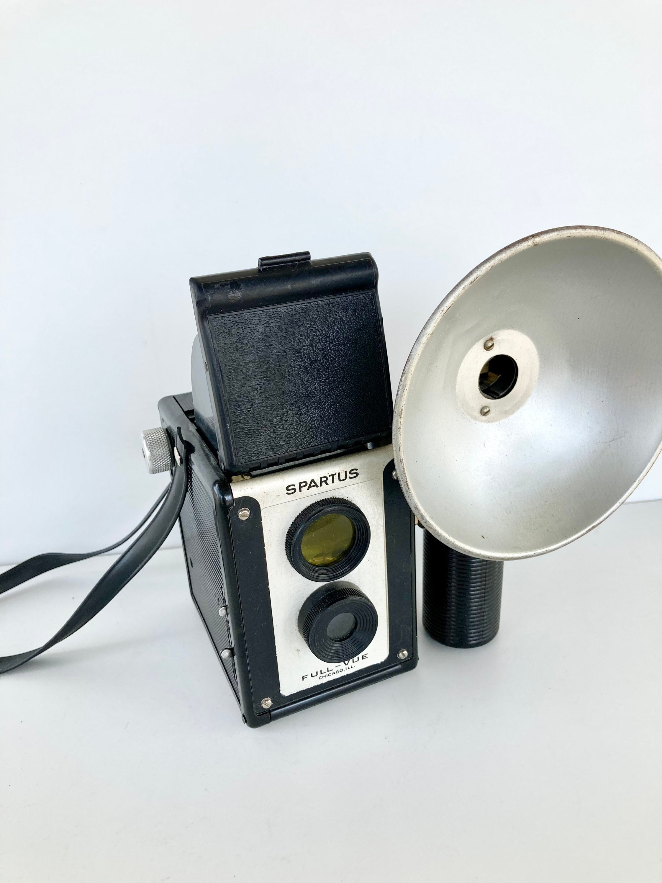 Vintage Film Camera Vintage Spartus Full Vue Box Twin Lens | Etsy