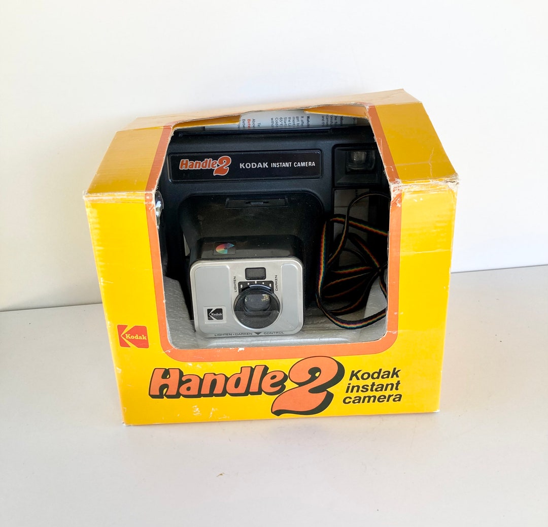 Vintage Instant Camera - Very Unique Kodak Handle 2 Instant Camera From ...