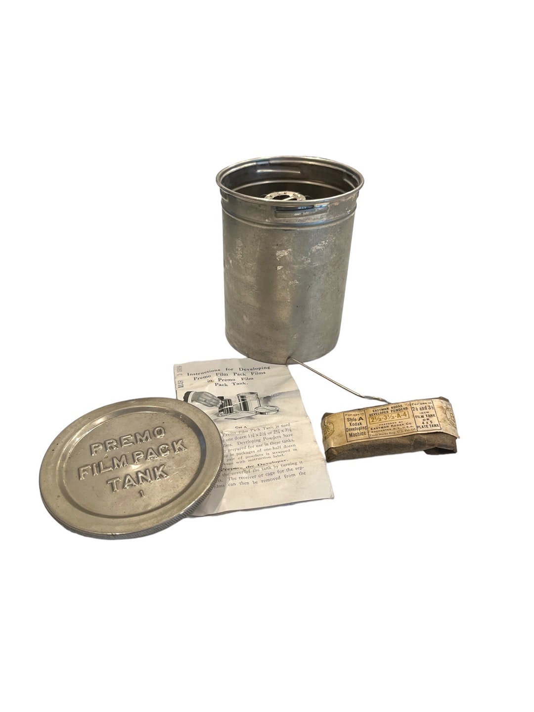 Vintage Film Developing Tank - Kodak Film Tank - Vintage Photography - Etsy