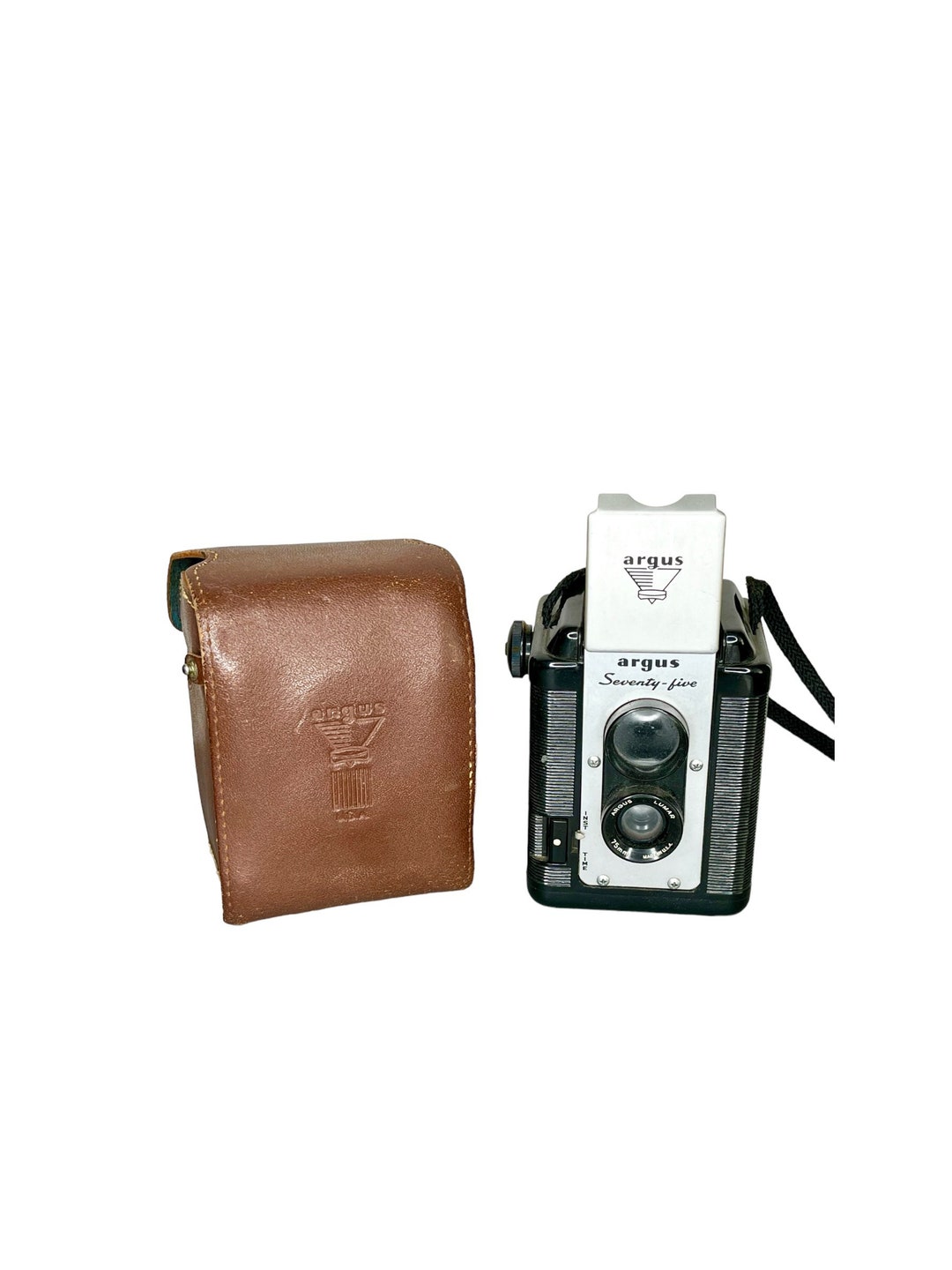 Vintage Dual Lens Camera - Amazing TLR Argus Argoflex Seventy-five ...