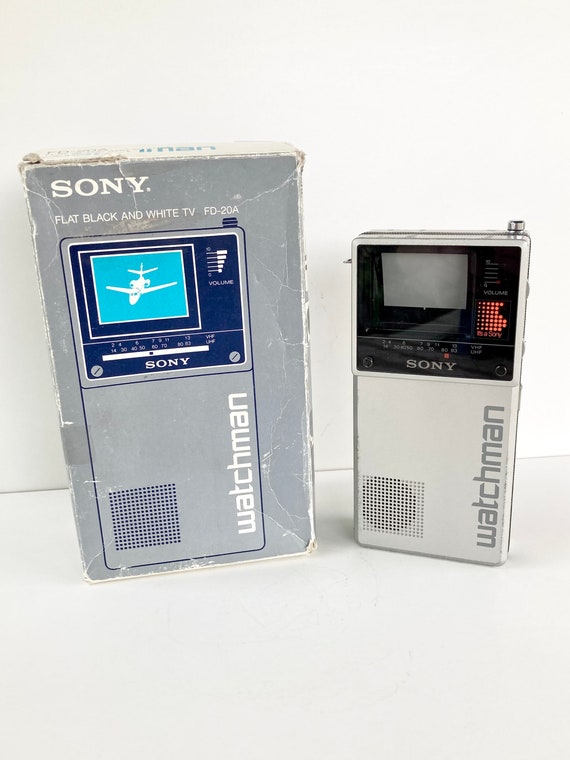 Vintage Sony Watchman TV Sony Watchman Vintage TV | Etsy