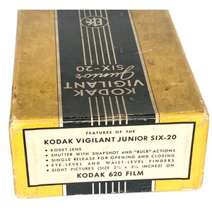 Vintage Camera - Extra Nice Vintage Kodak Vigilant Junior Six-20 Camera ...
