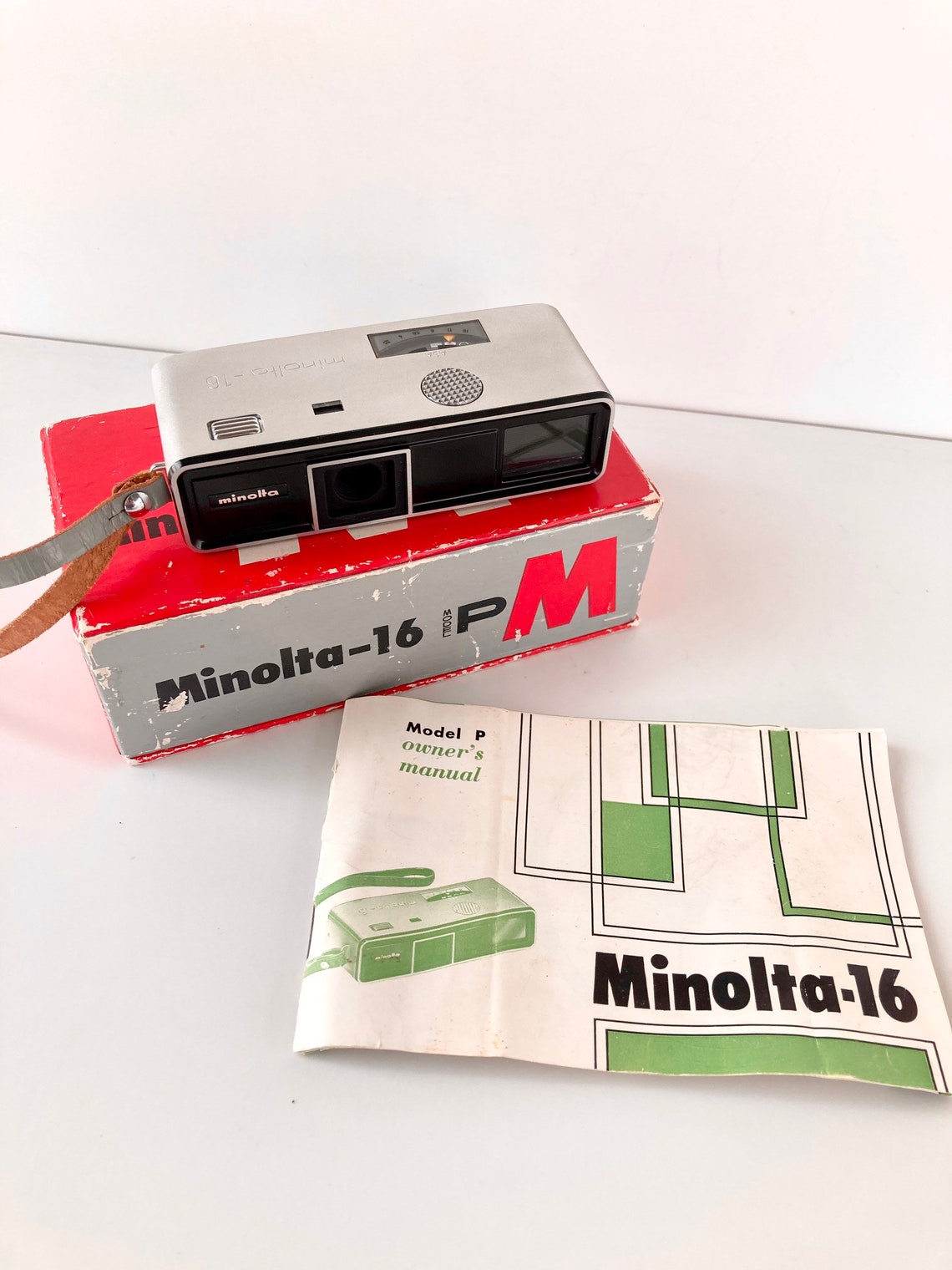 Vintage Spy Camera Minolta 16 Model P Pocket Spy Camera - Etsy