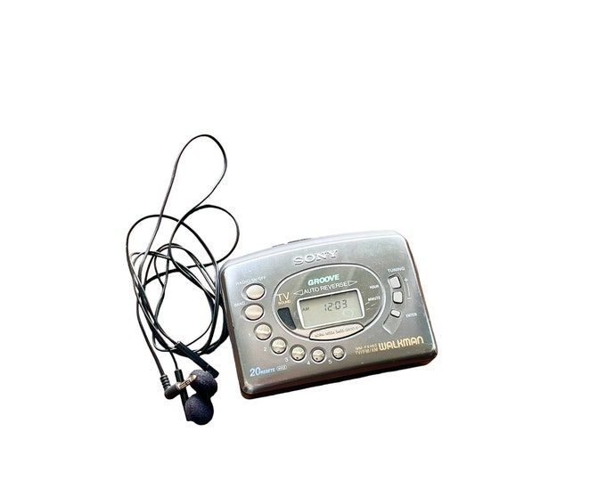 Vintage Sony - Sony Groove Walkman WM-FX463 Fm/am/tv Auto Reverse ...