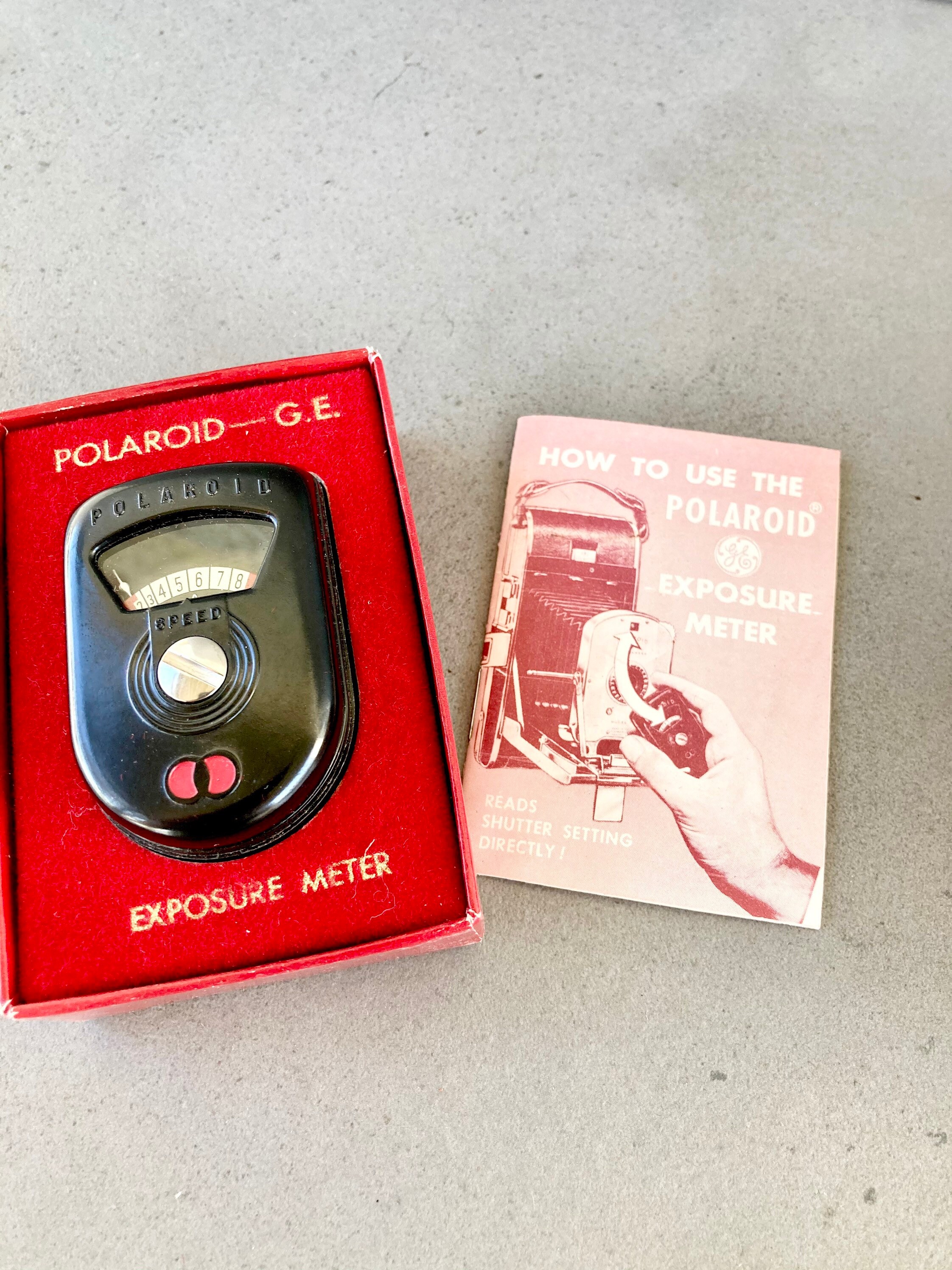 Polaroid Land Camera Exposure Meter Vintage Polaroid Camera - Etsy