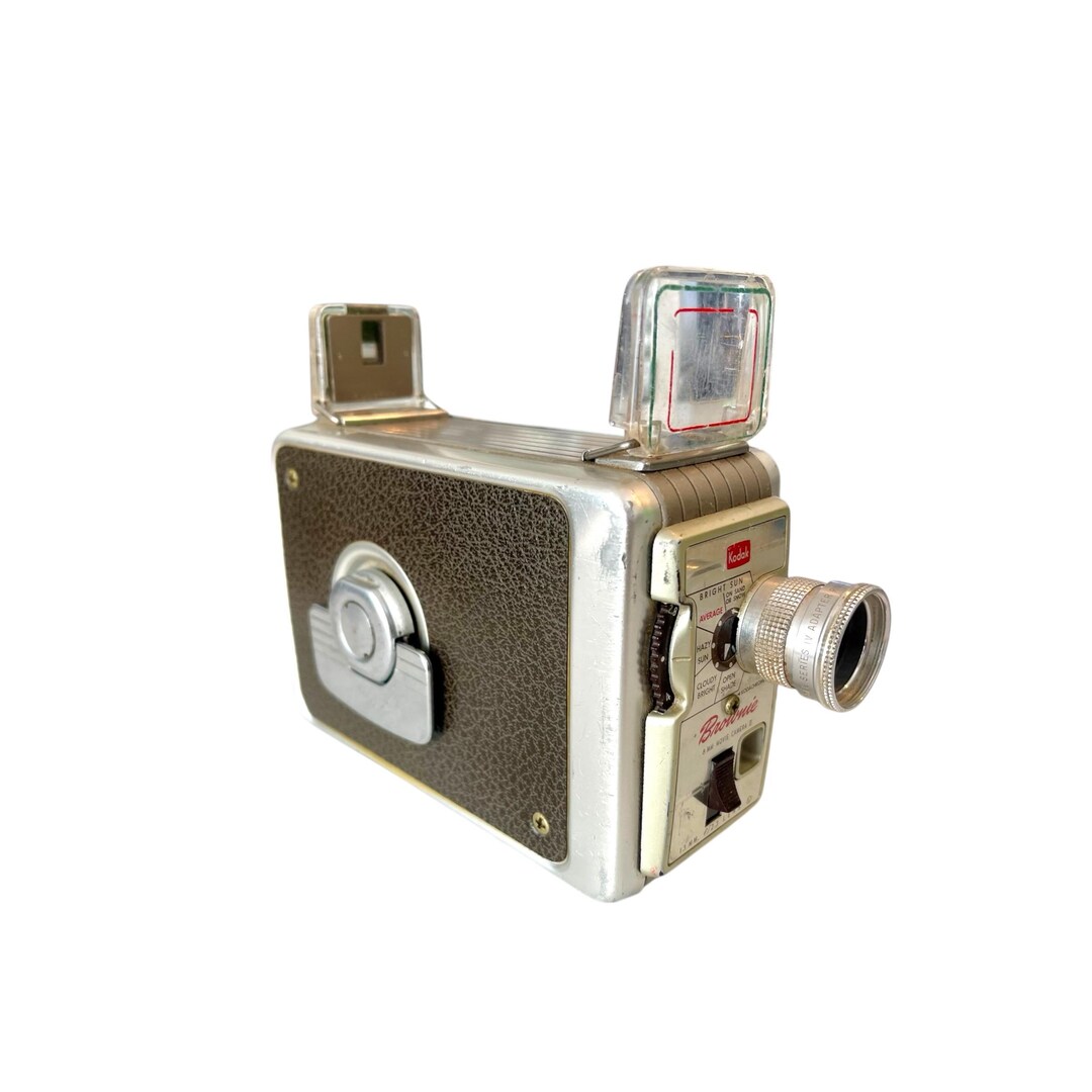Vintage 8mm Film Movie Camera - Awesome Kodak Brownie 8mm Movie Camera ...