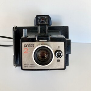 Vintage Polaroid Film Camera Square Shooter 2 Land Camera - Polaroid ...