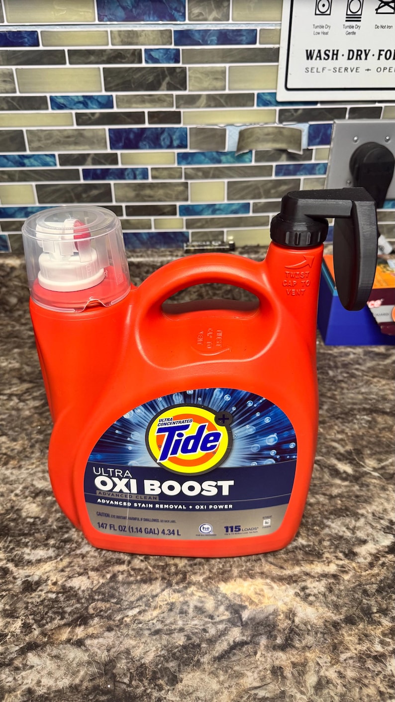 Laundry Detergent Cup Drain *tide, Gain, Downy* - Etsy