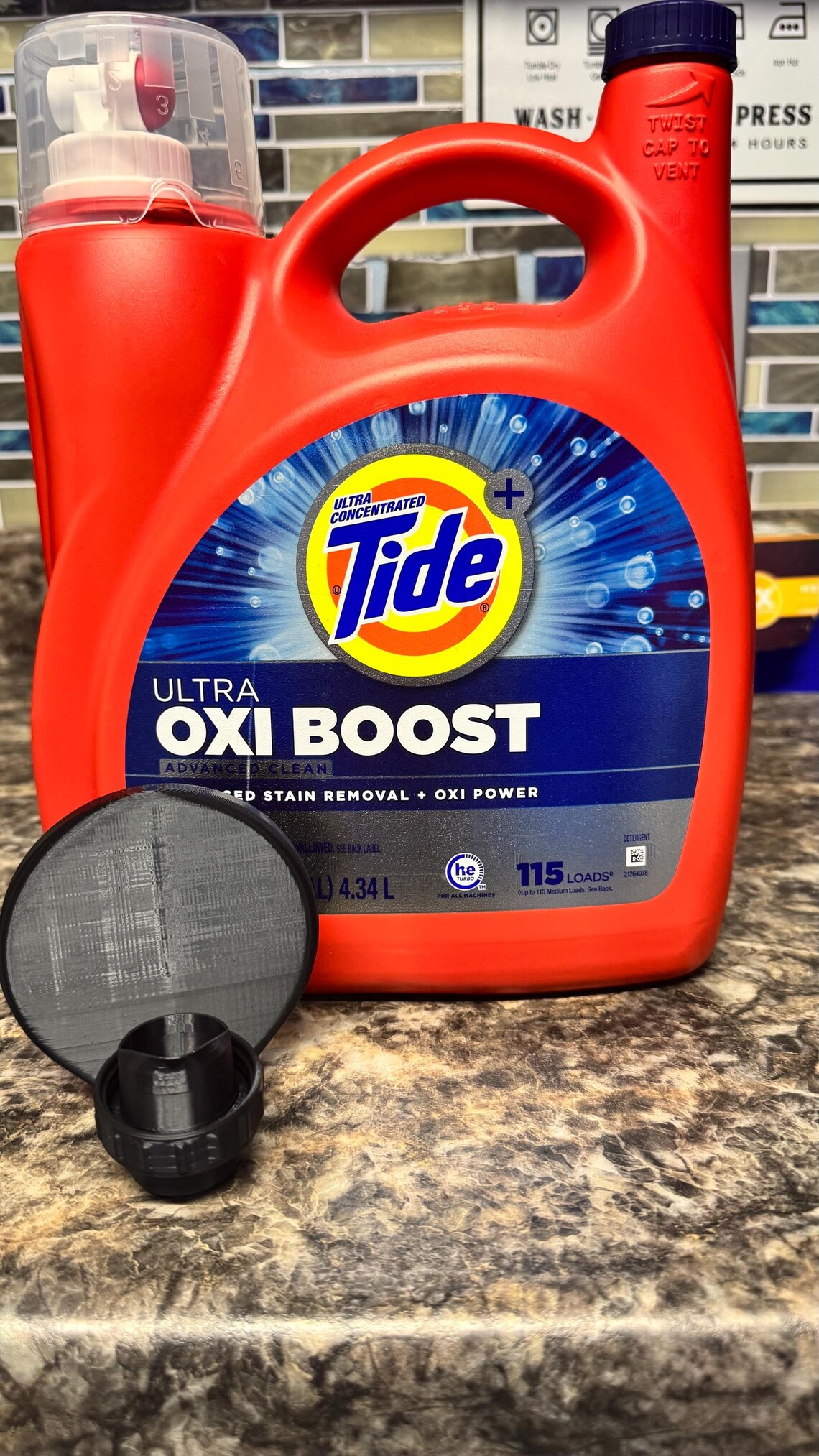 Laundry Detergent Cup Drain *tide, Gain, Downy* - Etsy