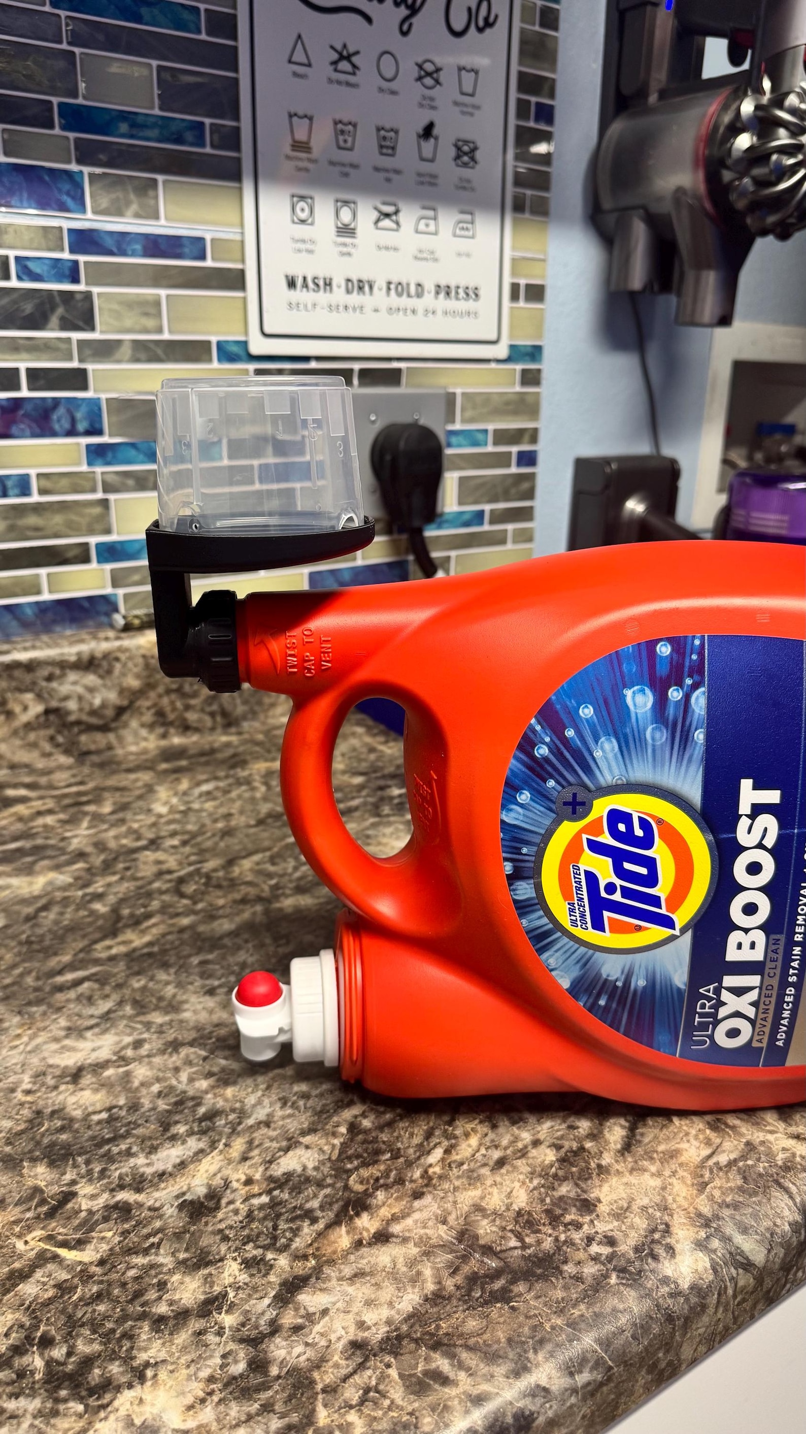Laundry Detergent Cup Drain *tide, Gain, Downy* - Etsy
