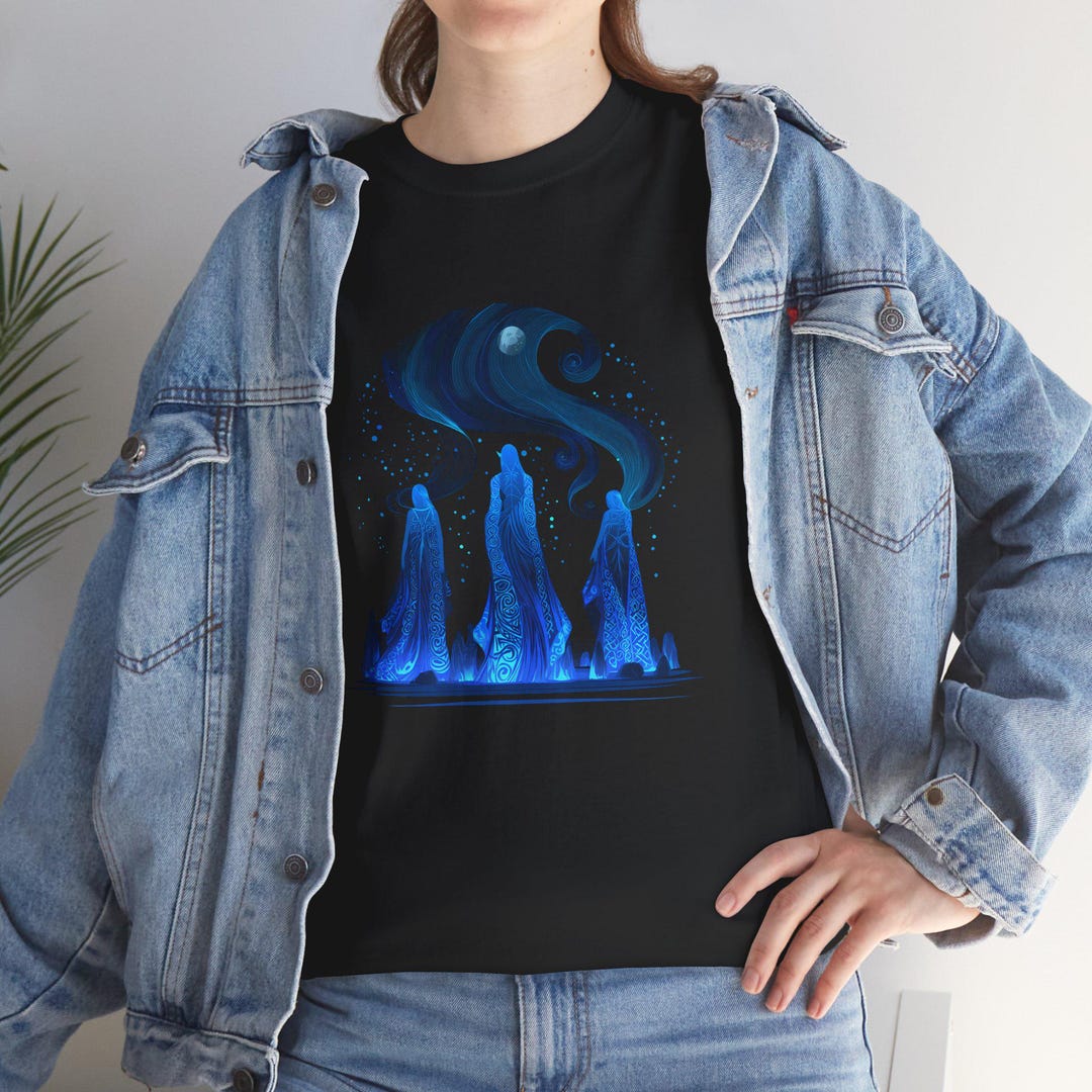 Sidhe Tee, Tuatha Dé Danann Celtic T-shirt, Mystical Irish Pagan Spirit ...