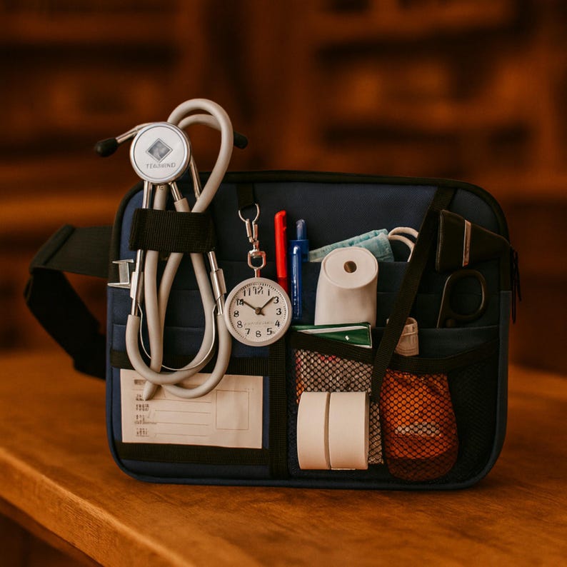 Medical Utility Waist Bag – Multi Pocket Fanny Pack Organizer ...