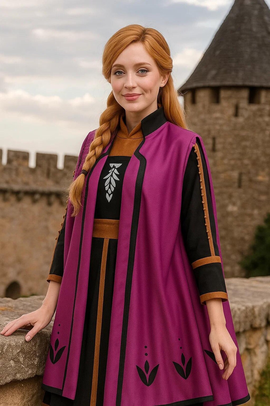 Handmade Frozen 2 Anna Costume: Adult Princess Cosplay Dress - Etsy
