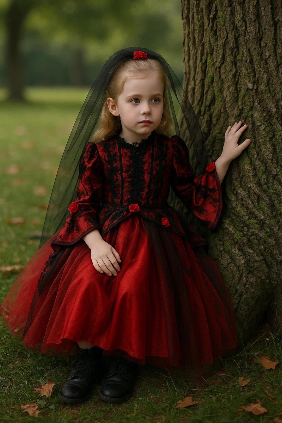 Handmade Gothic Vampire Bride Costume: Spooky Masquerade Gown - Etsy