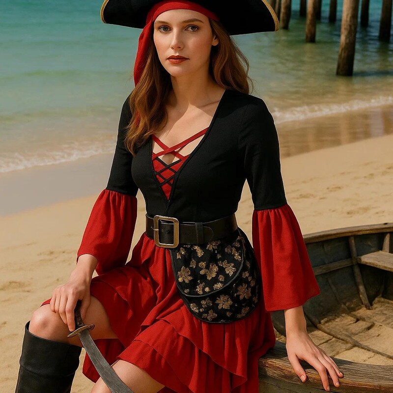 Womens Ghost Pirate Costume - Etsy Canada