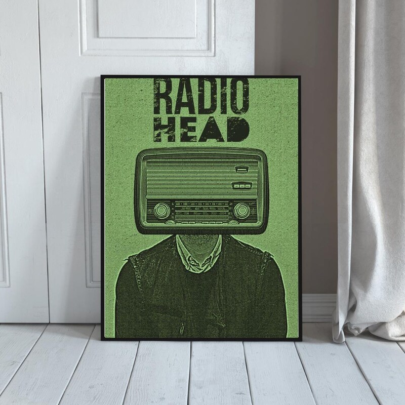 Radiohead Poster - Etsy