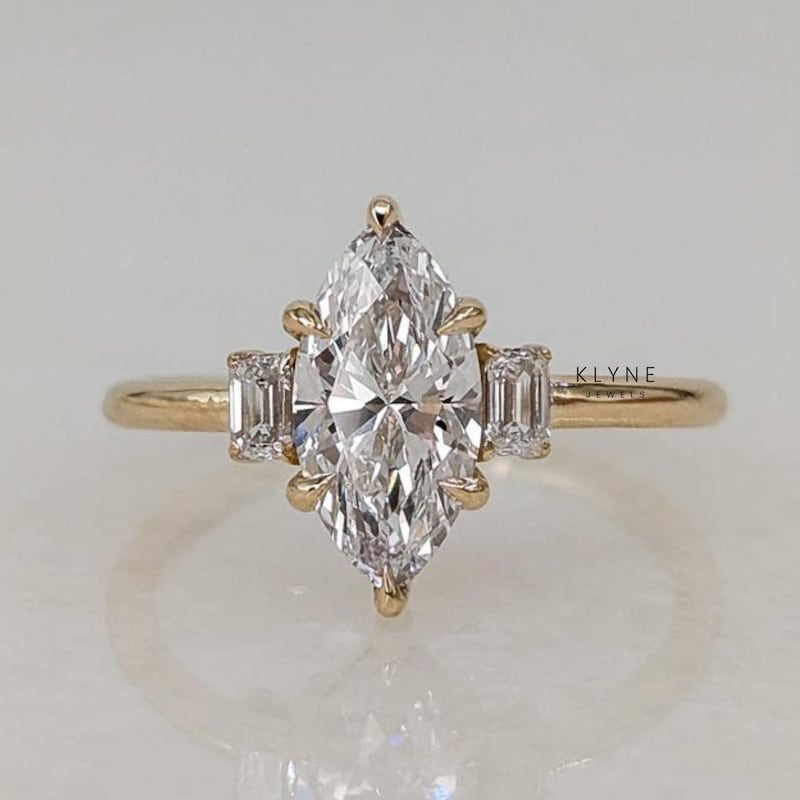 2 Ct Stone Ring Settings - Etsy