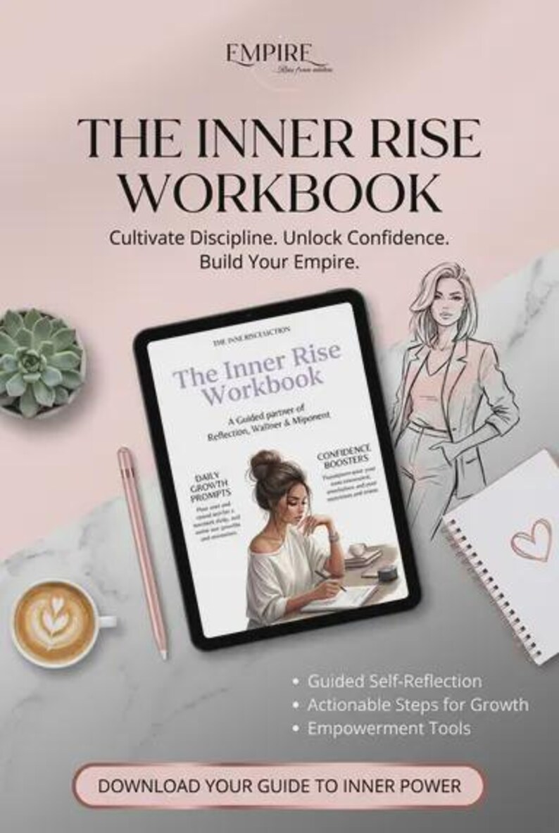 Inner Rise Work Journal for Women | Self Reflection, Emotional Healing ...
