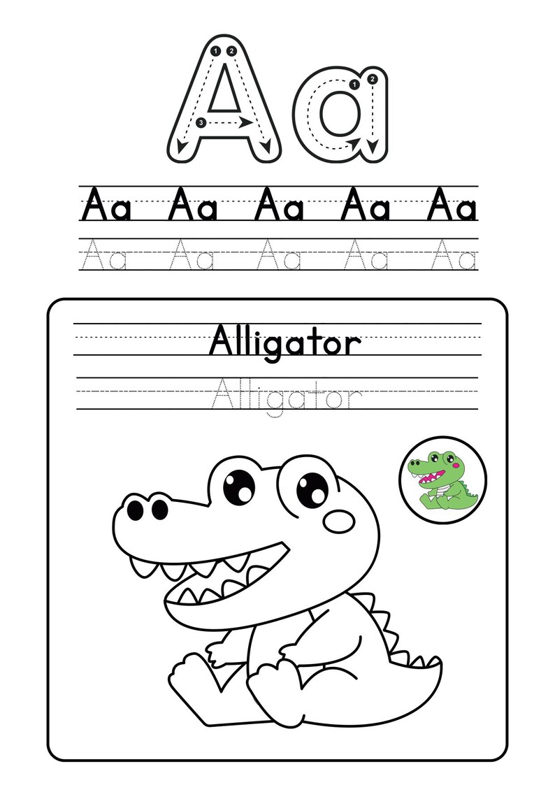 Alphabet Coloring Pages for Kids | A–Z & Extra Letter | ABC Printable ...