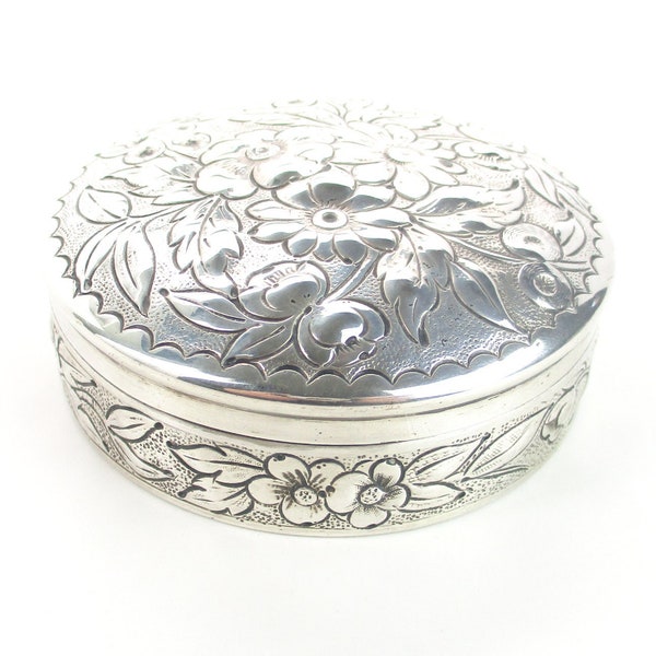 Silver Repousse - Etsy