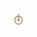 18K Gold Filled Dainty Jupiter Symbol Charm Astrological Charm Planet ...