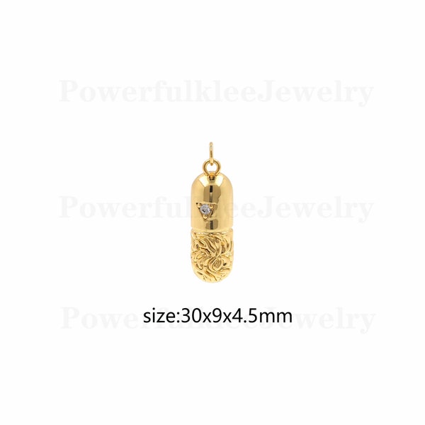 Capsule Necklace - Etsy