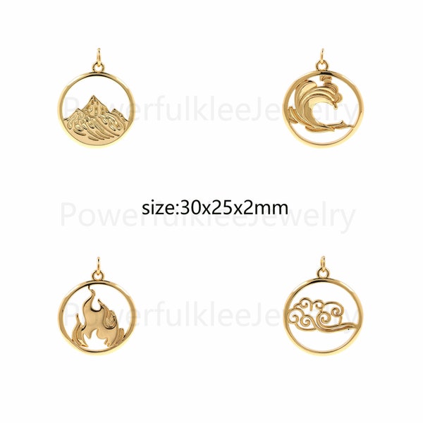 Wind Charm Necklace - Etsy