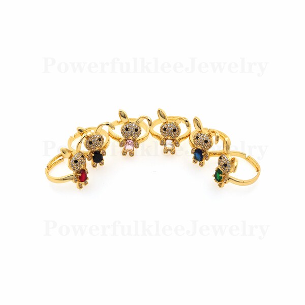 Rabbit Ring - Etsy