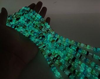 Glow in the Dark Luminous Sphere Stone Smooth Blank Glow - Etsy