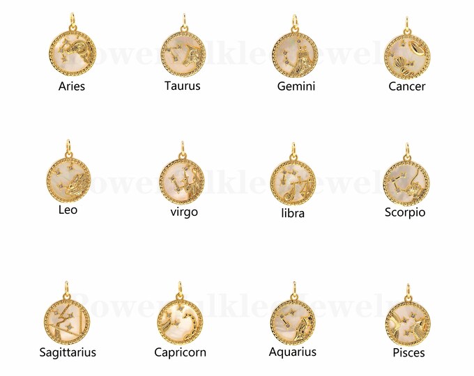 18K Gold Filled Dainty Jupiter Symbol Charm Astrological Charm - Etsy