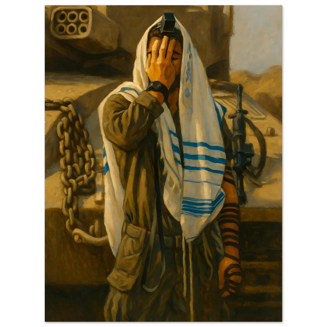 Israeli Map With Isaiah Quote | Museum-quality Archival Matte • Judaica ...