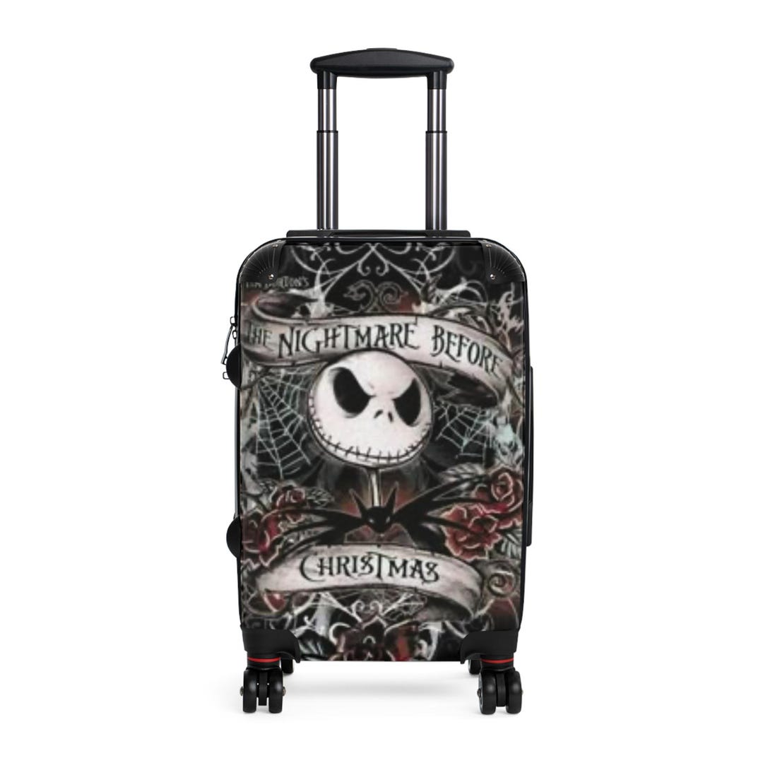 Nightmare Before Christmas Suitcase, Jack Skellington Design, Carry-on ...