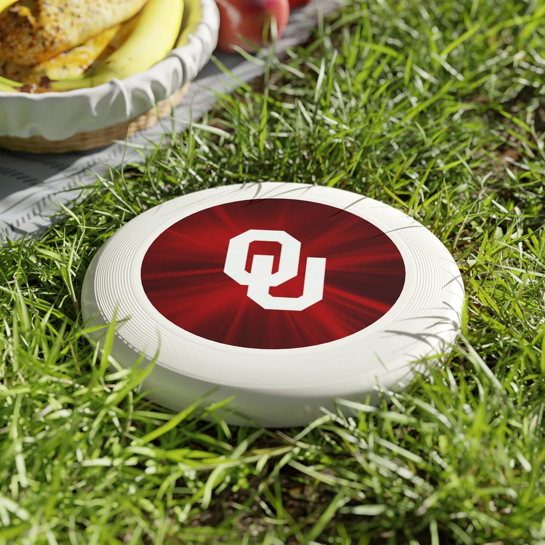 OU Sooners Wham-o Frisbee, Outdoor Fun Disc, Perfect Summer Activity ...