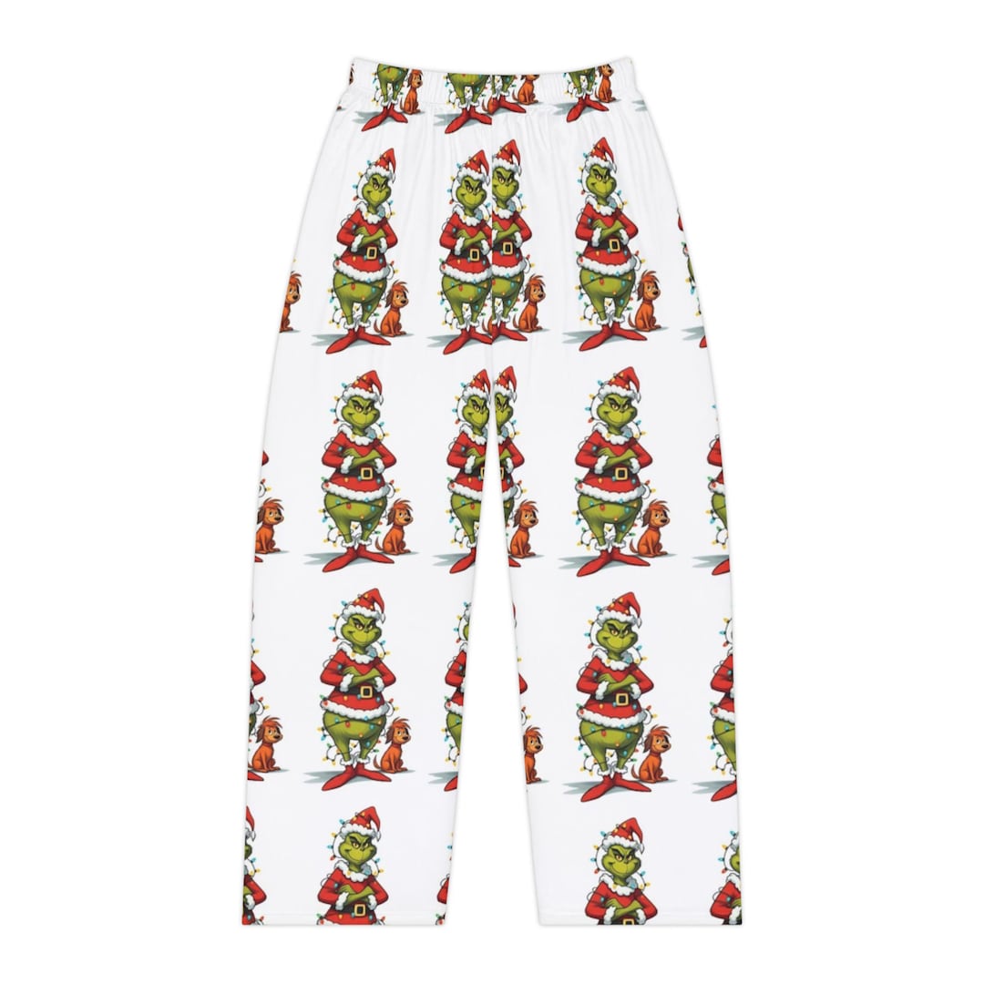 Grinch Pajama Pants: Women's Cozy Christmas Sleepwear - Etsy