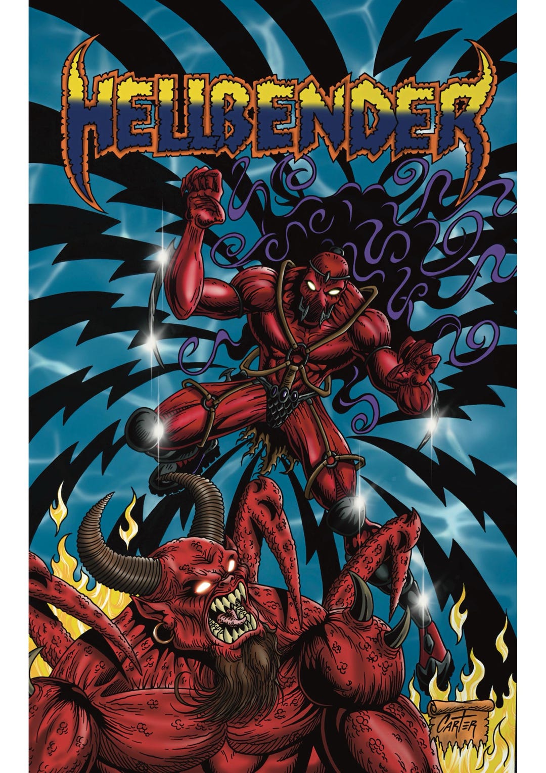 Hellbender Comic Book, Slayer of Evil (24 Page) - Etsy