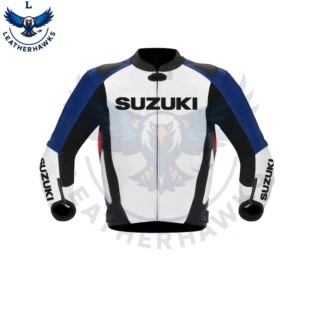Suzuki GSXR Gplus Motorbike Riding Jacket -moto GP Motorcycle Original ...