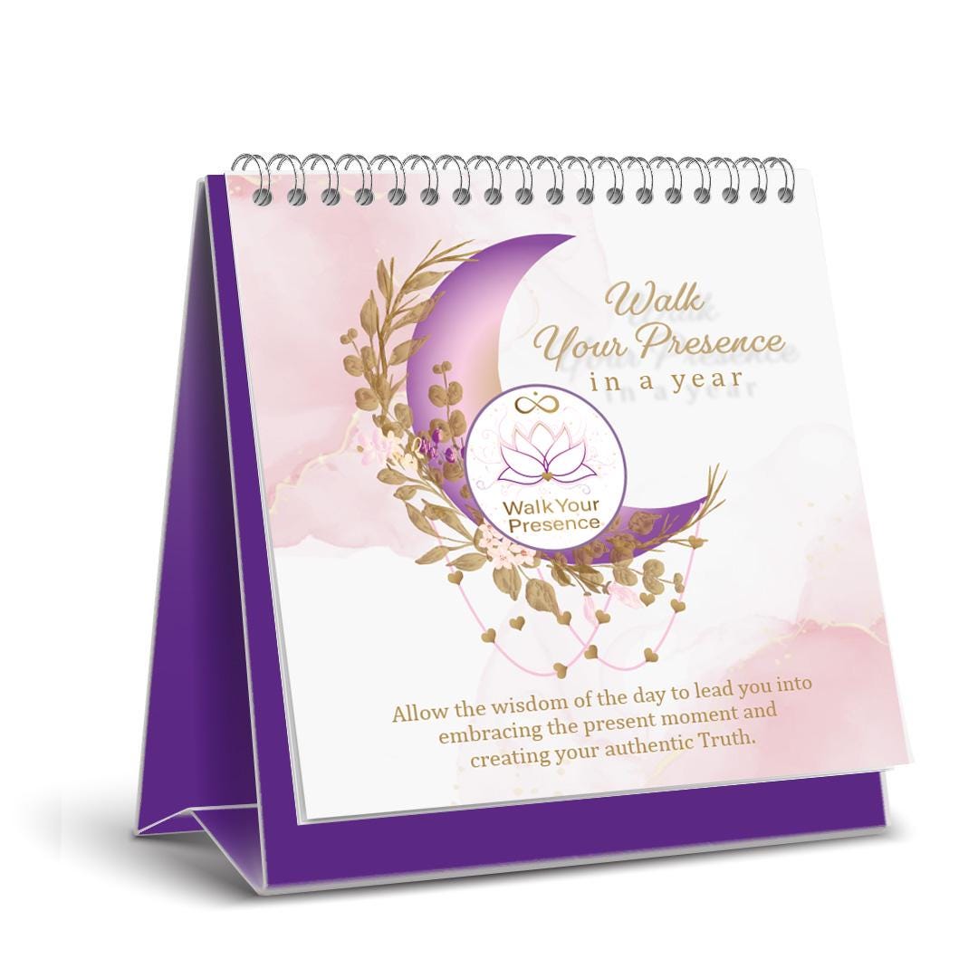 Inspirational Perpetual Desk Calendar | 366 Daily Messages - Etsy