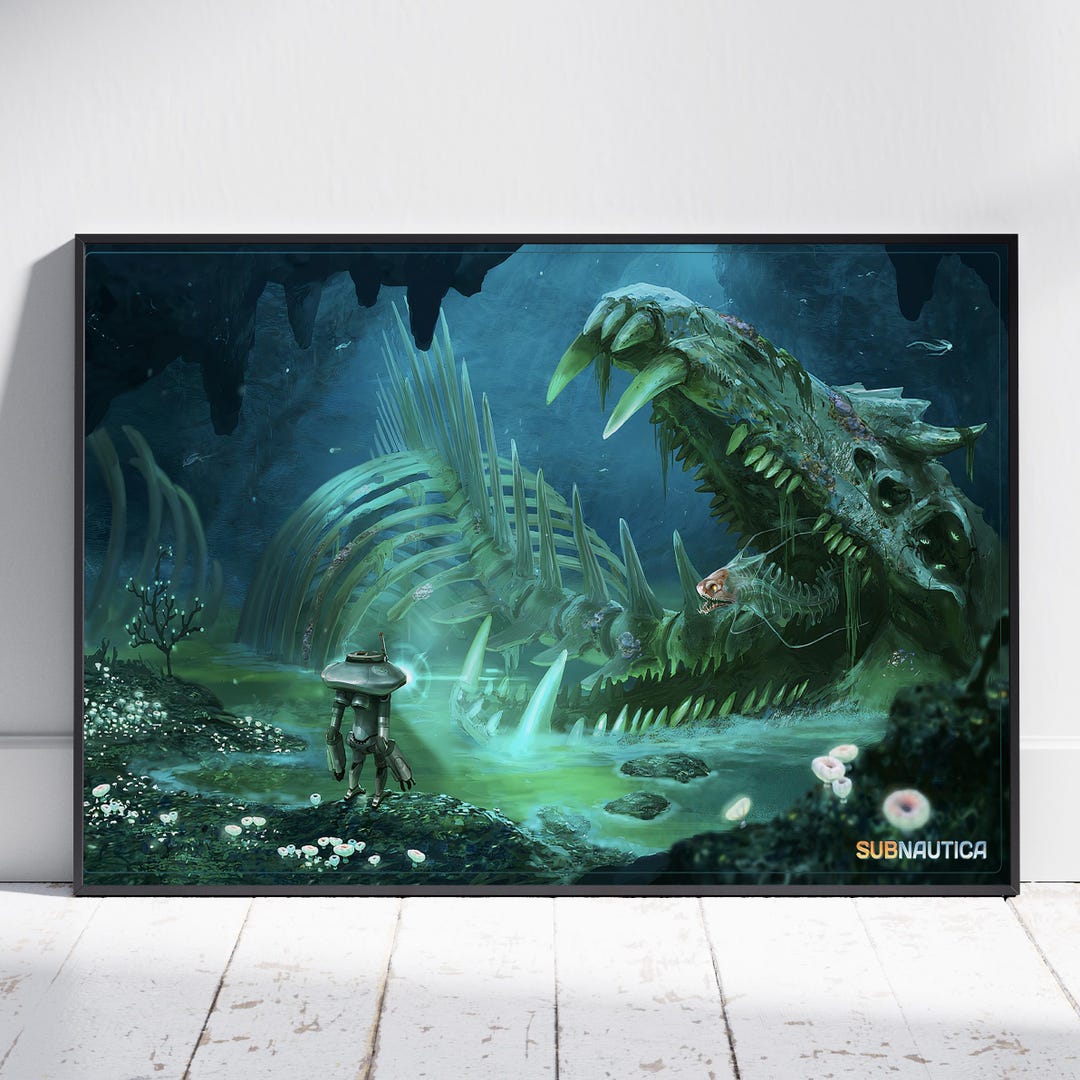 Subnautica Poster | Ryley Robinson Art | Game Print #2 - Etsy