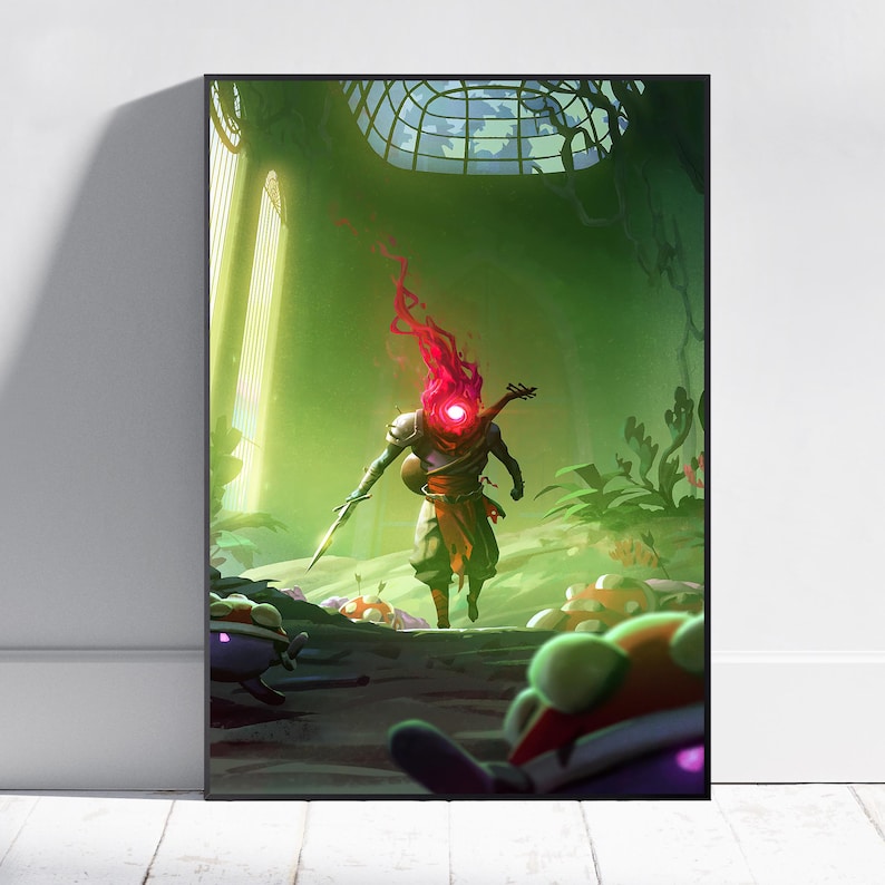 Dead Cells Poster, the Beheaded Wall Art, Game Print #4 - Etsy