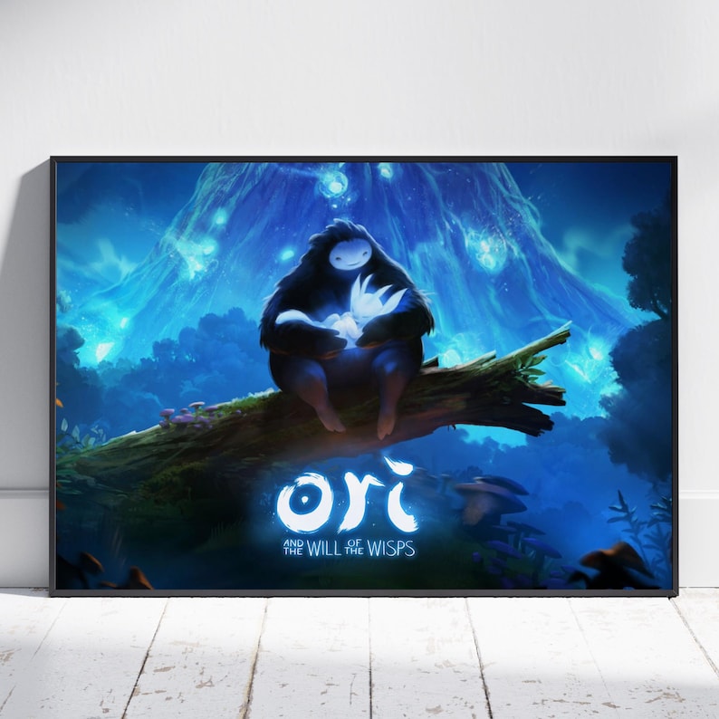 Ori and the Will of the Wisps Poster | Blind Forest Wall Art | Game ...