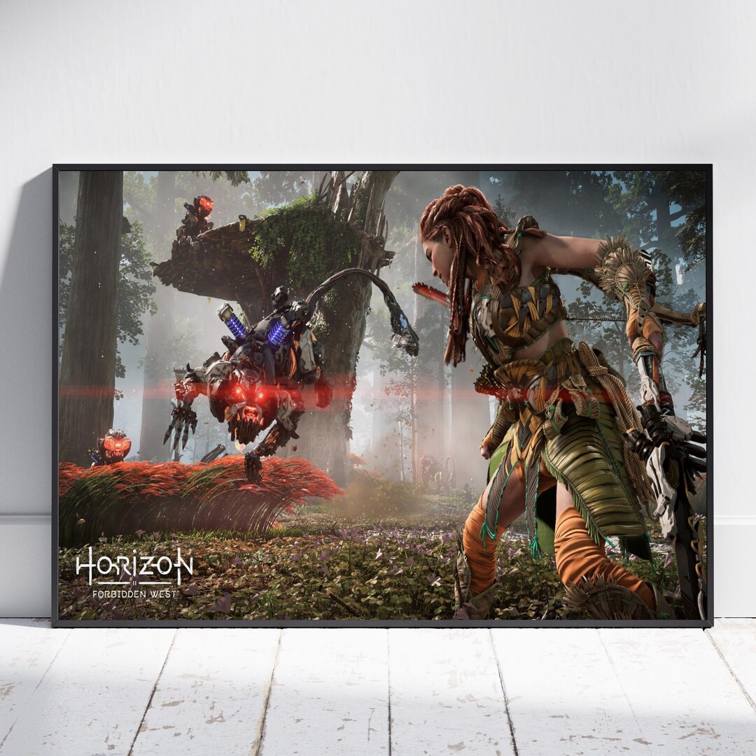 Horizon Zero Dawn Poster, Forbidden West Wall Art, Game Print #2 - Etsy