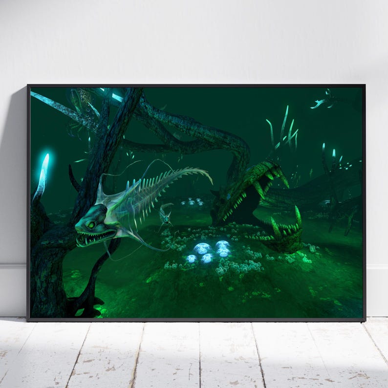 Subnautica Poster | Ryley Robinson Art | Game Print #2 - Etsy